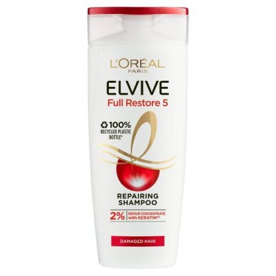 L'Oreal Elvive Full Restore 5 Damaged Hair Shampoo 400ml - eRange.lk