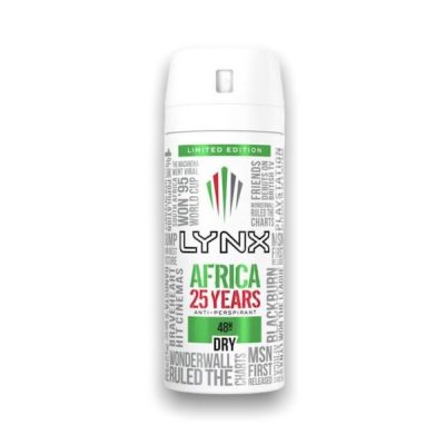 Lynx Dry Africa 48H Anti-Perspirant Deodorant 150ml - eRange.lk